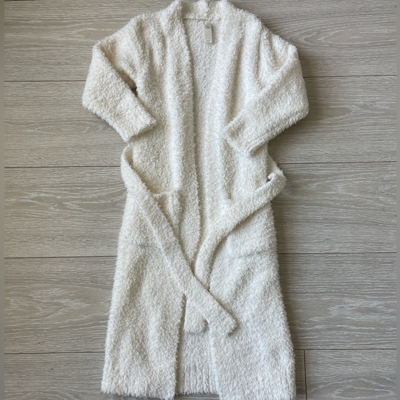 SKIMS | Pajamas | Skims Kids Cozy Knit Robe Bone | Poshmark